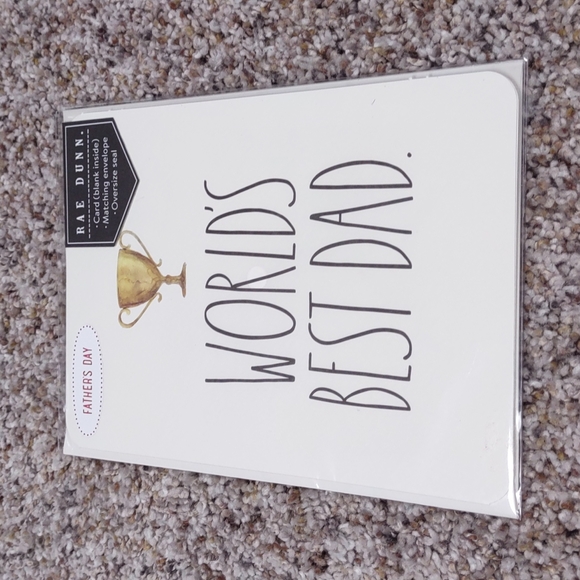 Rae Dunn | Other | Rae Dunn Fathers Day Card Nwt | Poshmark